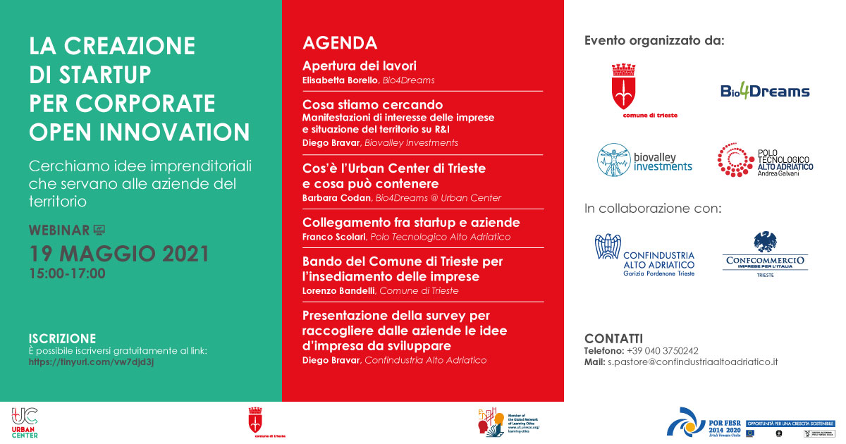 Creazione di startup per Corporate Open Innovation - Bio4Dreams